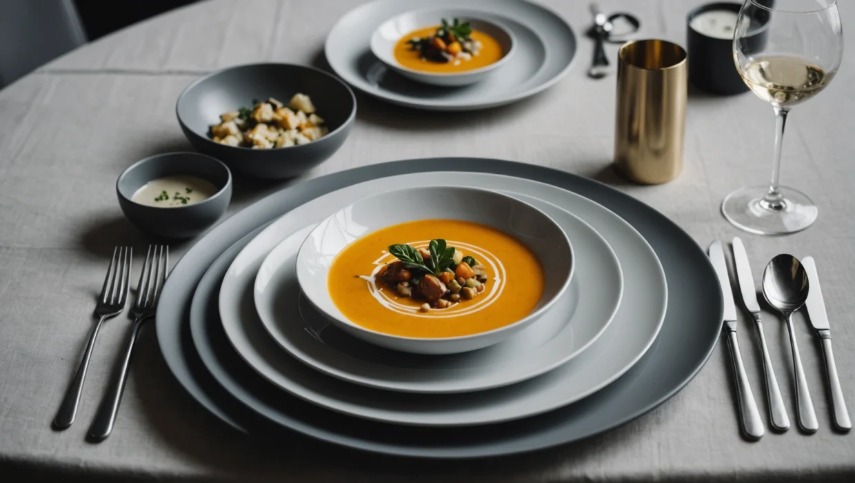 Sublimez votre table avec la vaisselle moderne
