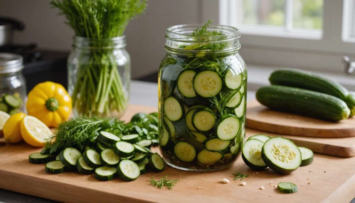 Recette de Pickles de Courgettes: Croquants et Savoureux